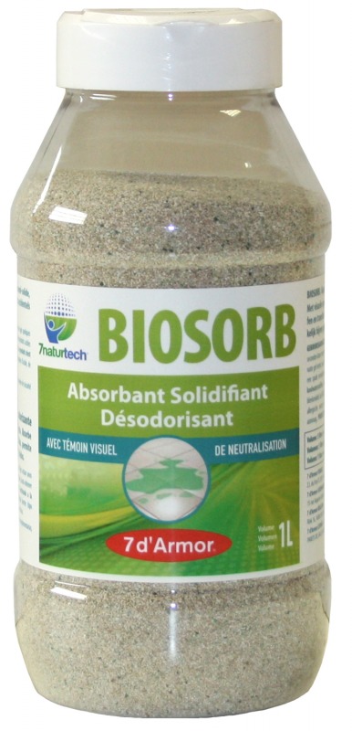 Absorbant solidifiant - BIOSORB | 7 d'Armor